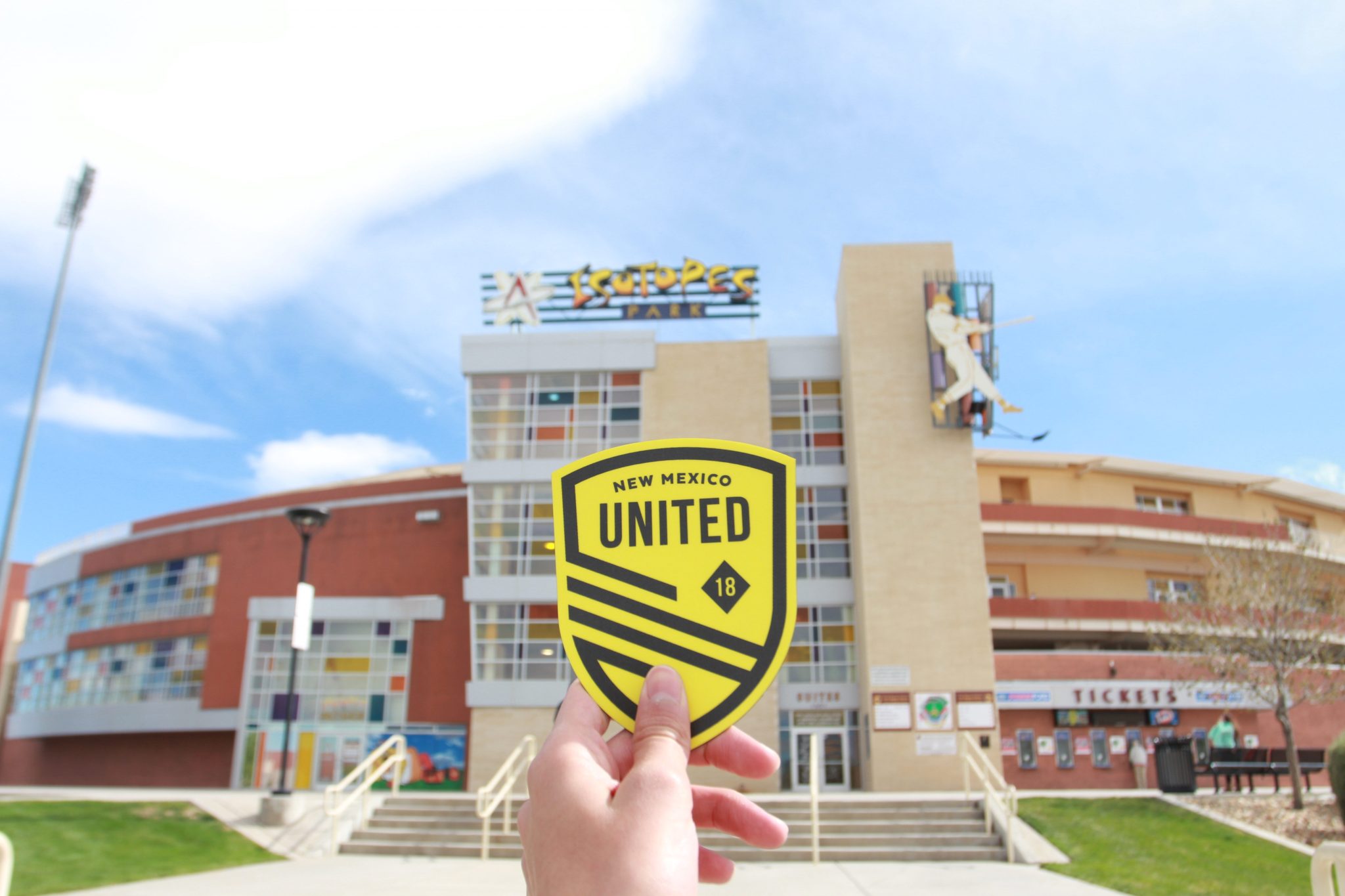 The art behind transforming a baseball field to soccer at isotopes park ...